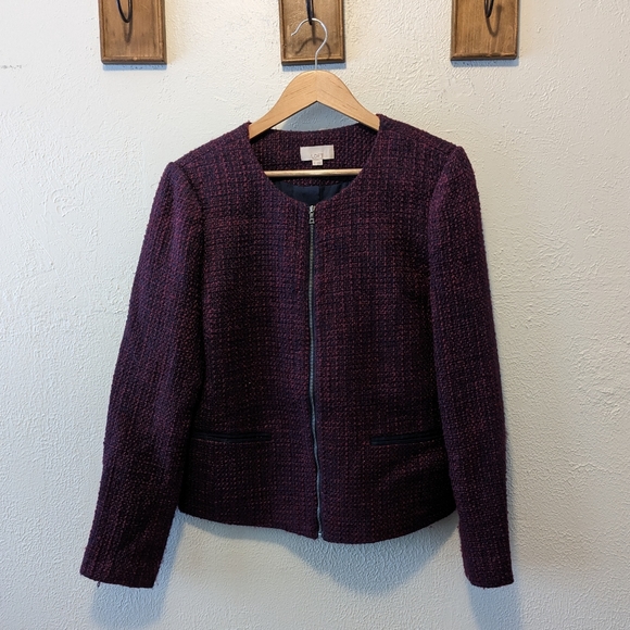 LOFT | Jackets & Coats | Loft Tweed Jacket | Poshmark